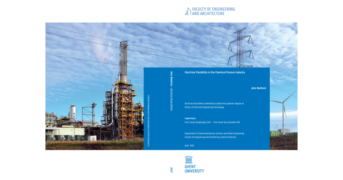 Electrical Flexibility in the Chemical Process Industry